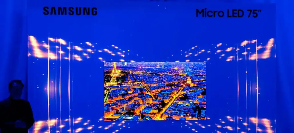 Samsung apresenta TV 4K Micro LED de 75 polegadas, com telas modular ...