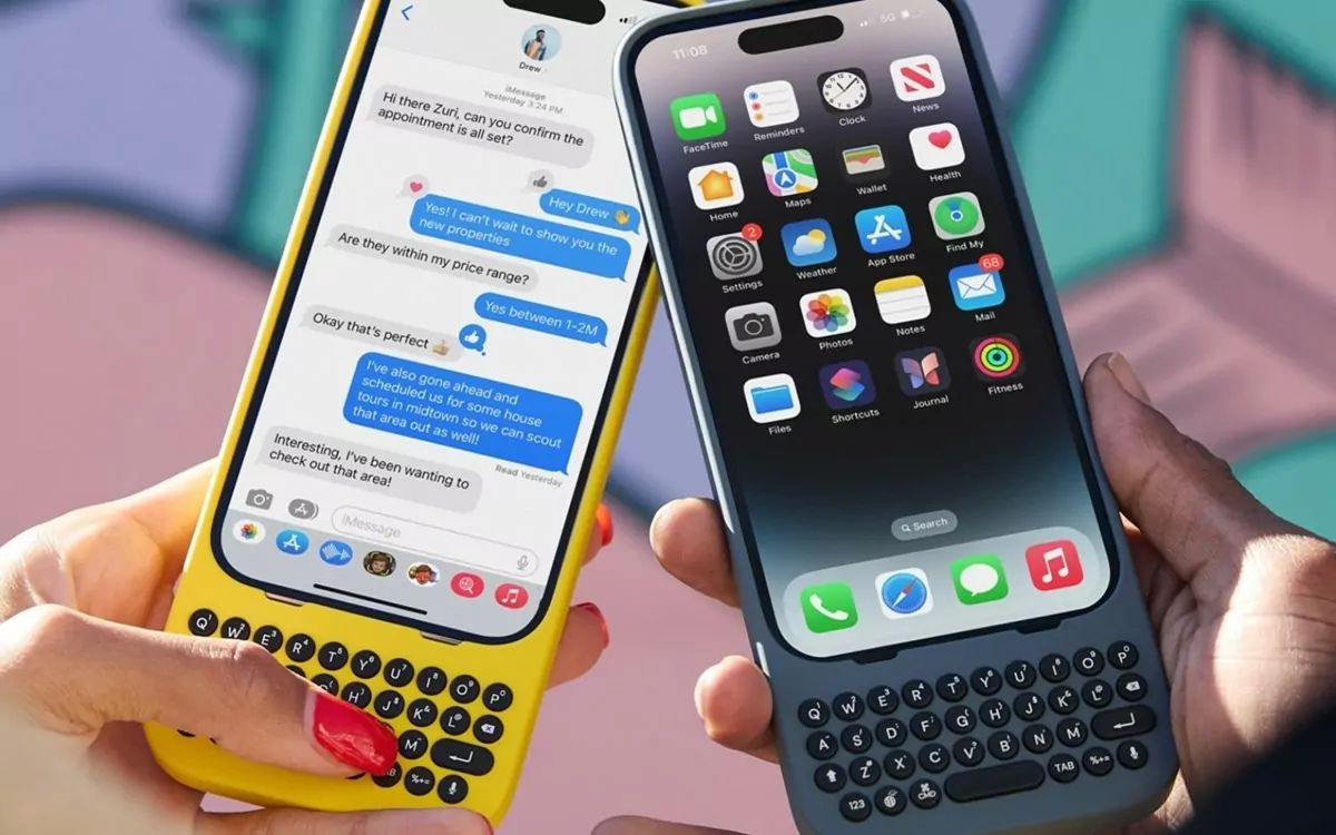 Novo acessório adiciona um teclado QWERTY físico ao iPhone