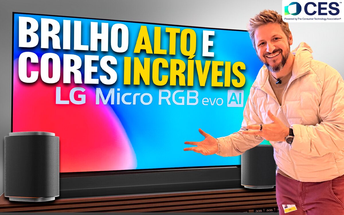 Micro RGB da LG! Mais brilho e maior volume de cores que OLED